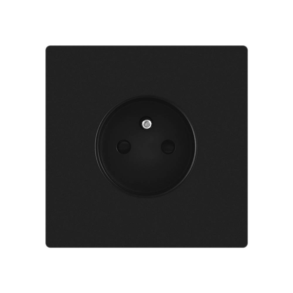 Plastics Socket-YTK French socket-Black